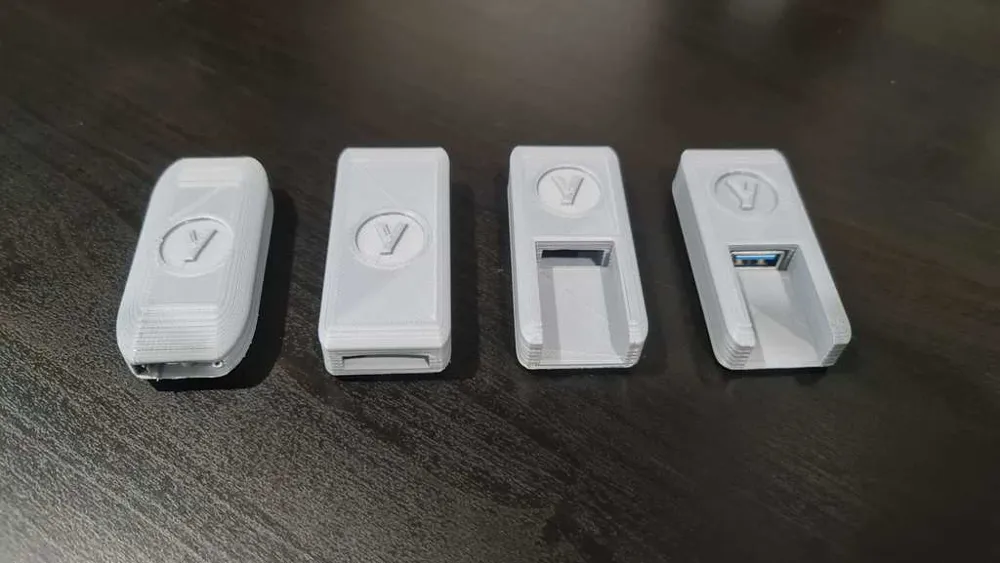 Yubikey 5 NFC USB Desktop Security Key Holder - Free 3D Print Model ...