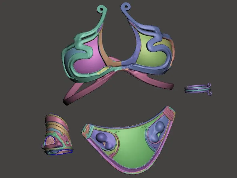 Princess Leia Slave Costume – Modular - Star Wars by Timberlake ...