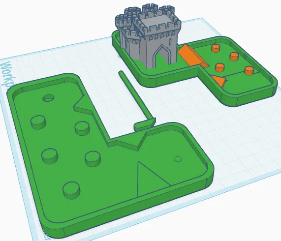 Desk Top Mini Golf - Free 3D Print Model - MakerWorld