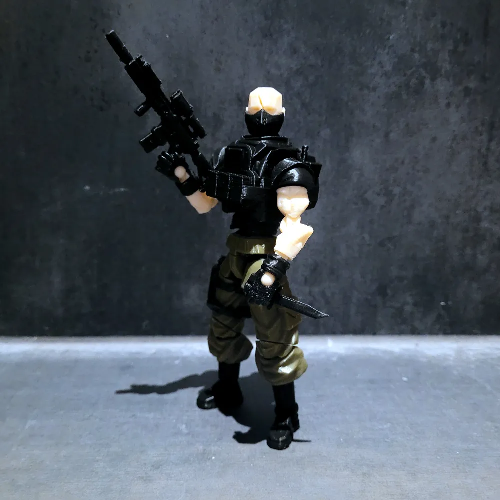 Dummy 13 Mercenary (Mask Only) Remixed by DUMMY13Lab MakerWorld ...