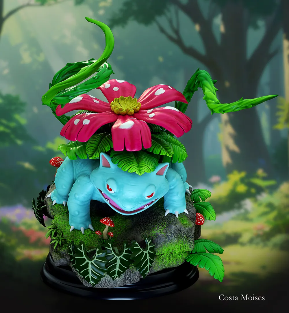 Venusaur by spectro MakerWorld: Download Free 3D Models