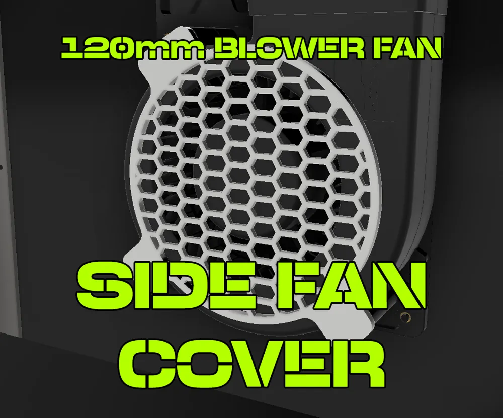 side 12032 blower fan cover by Papryko0 MakerWorld: Download Free 3D Models