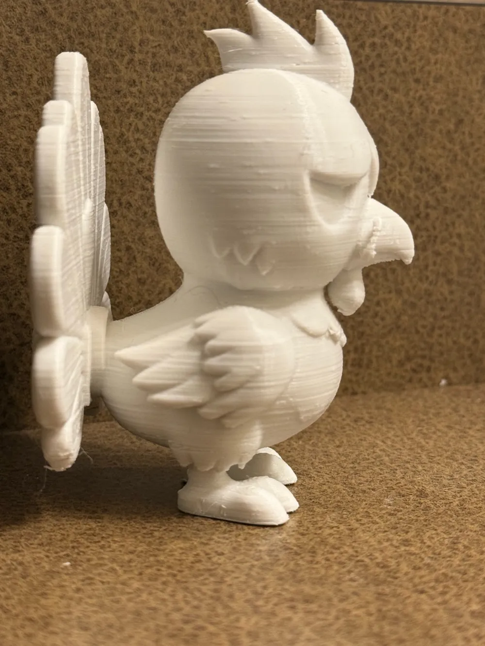 Emo Turkey – Cute Punk Turkey Figurine chibi style by ShadowsForged3D ...