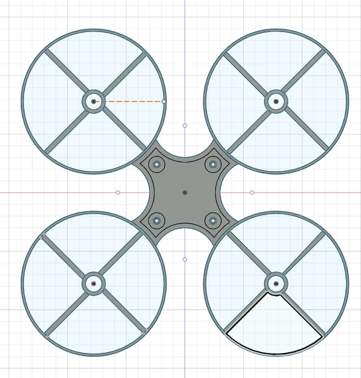 mini quad drone frame 7mm brushed motor by Radi MakerWorld: Download ...