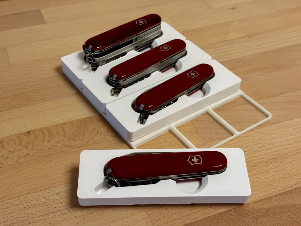 Gridfinity Victorinox 91 mm by sebastian.hohmann77 MakerWorld: Download Free 3D Models