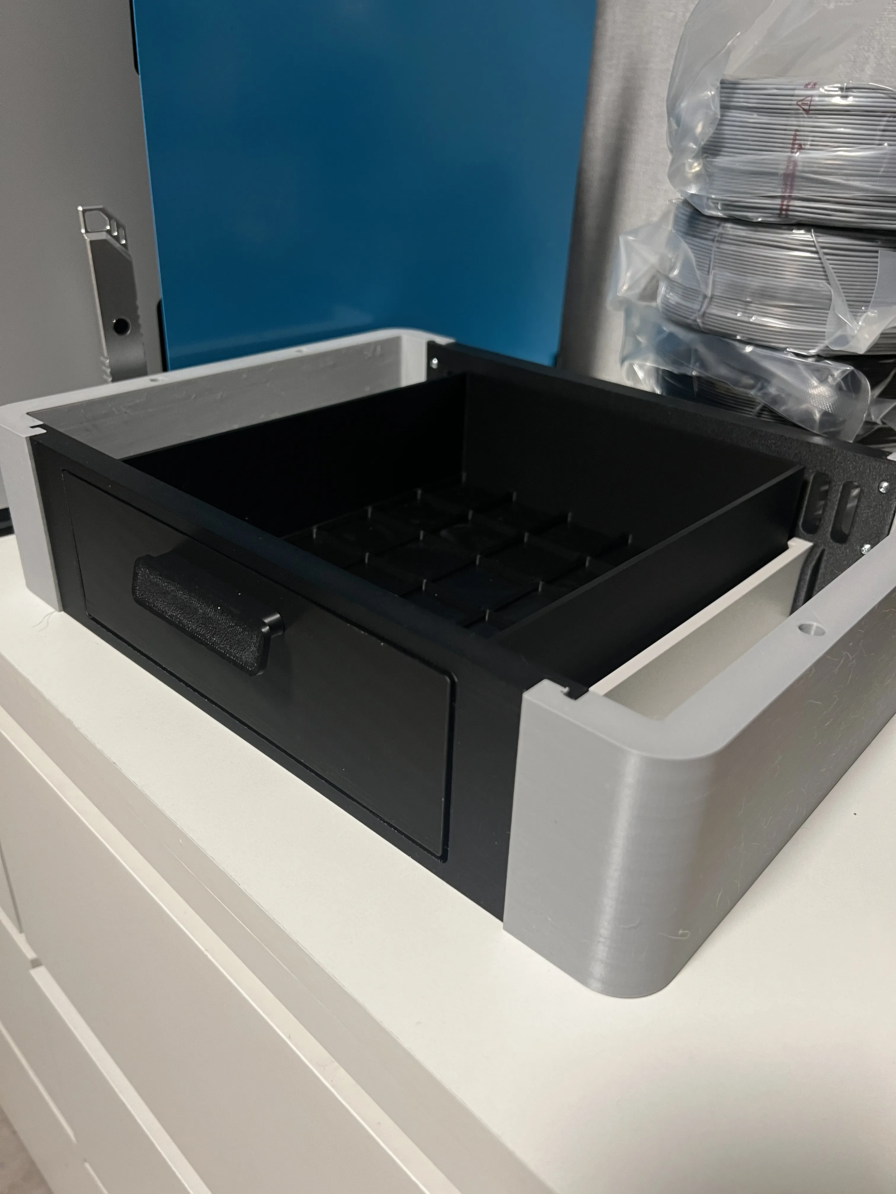 AMS Stackable gridfinity Storage unit - Free 3D Print Model - MakerWorld