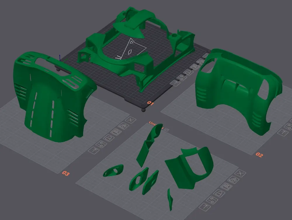 Ultima RS RC Body at 1/8 scale by MissedCorner MakerWorld: Download ...
