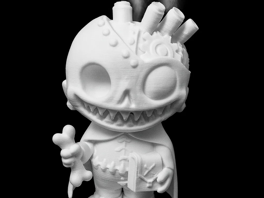 Graveborn Gear-Head – Steampunk-Cute Voodoo Goblin by ShadowsForged3D ...