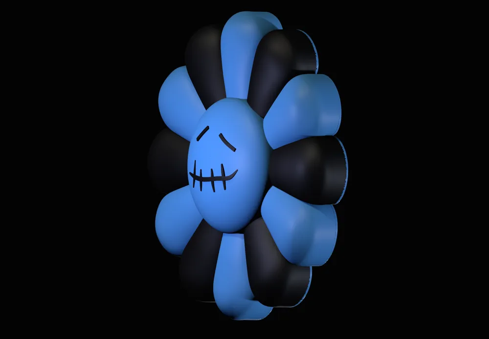 Cactus Jack X Takashi Murakami Flower By Unreal Visionz Makerworld