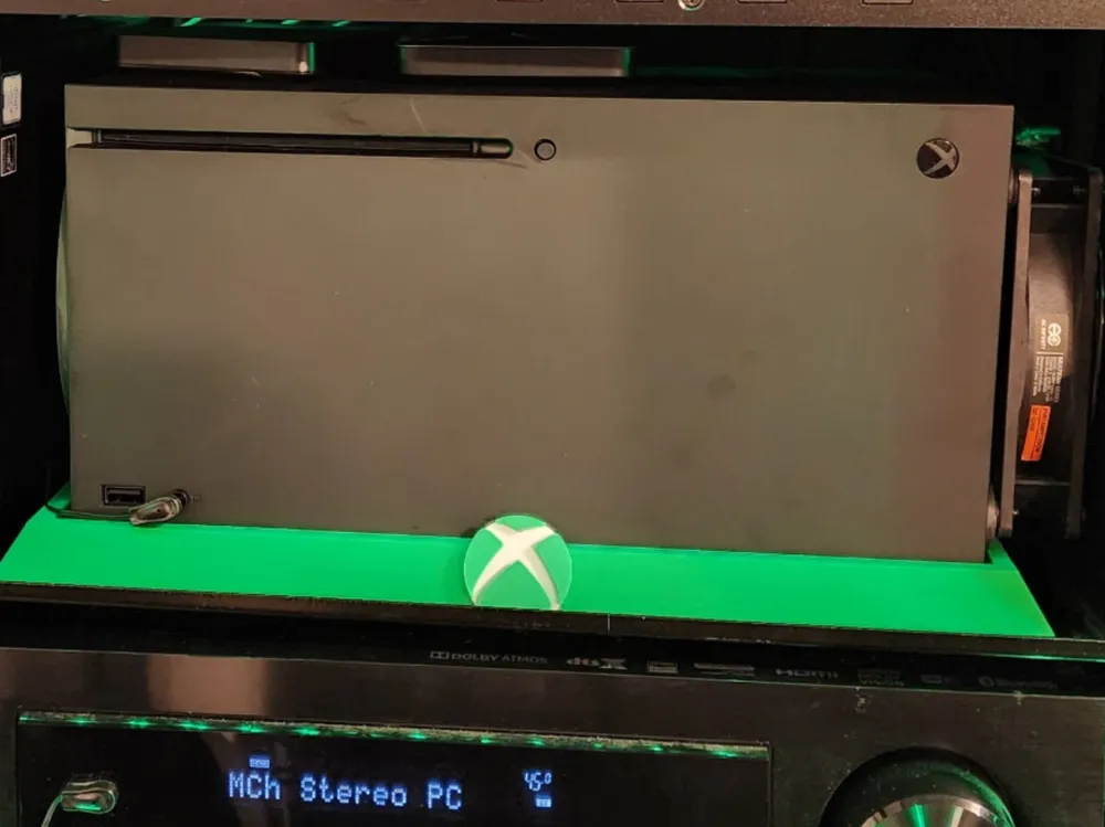Xbox Series X - Stand (horizontal) - Free 3D Print Model - MakerWorld