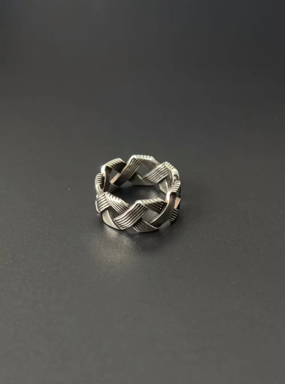 Woven Ring Staple Ring Simple Style - Free 3D Print Model - MakerWorld