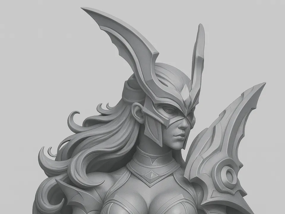 Angela Marvel Rivals - Free 3D Print Model - MakerWorld