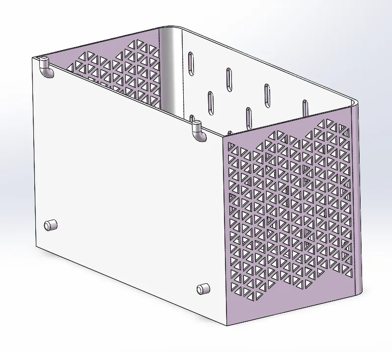 32mm Hole Spacing Pegboard Storage Box - IKEA Pegboard Extension by ...