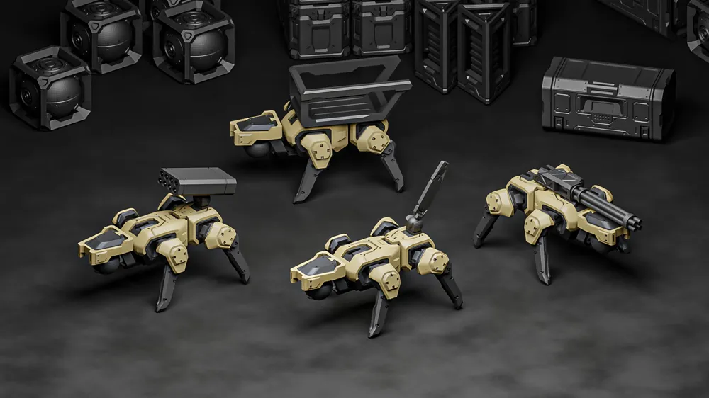 BOLT robot dog by Kmech Toys MakerWorld: Download Free 3D Models