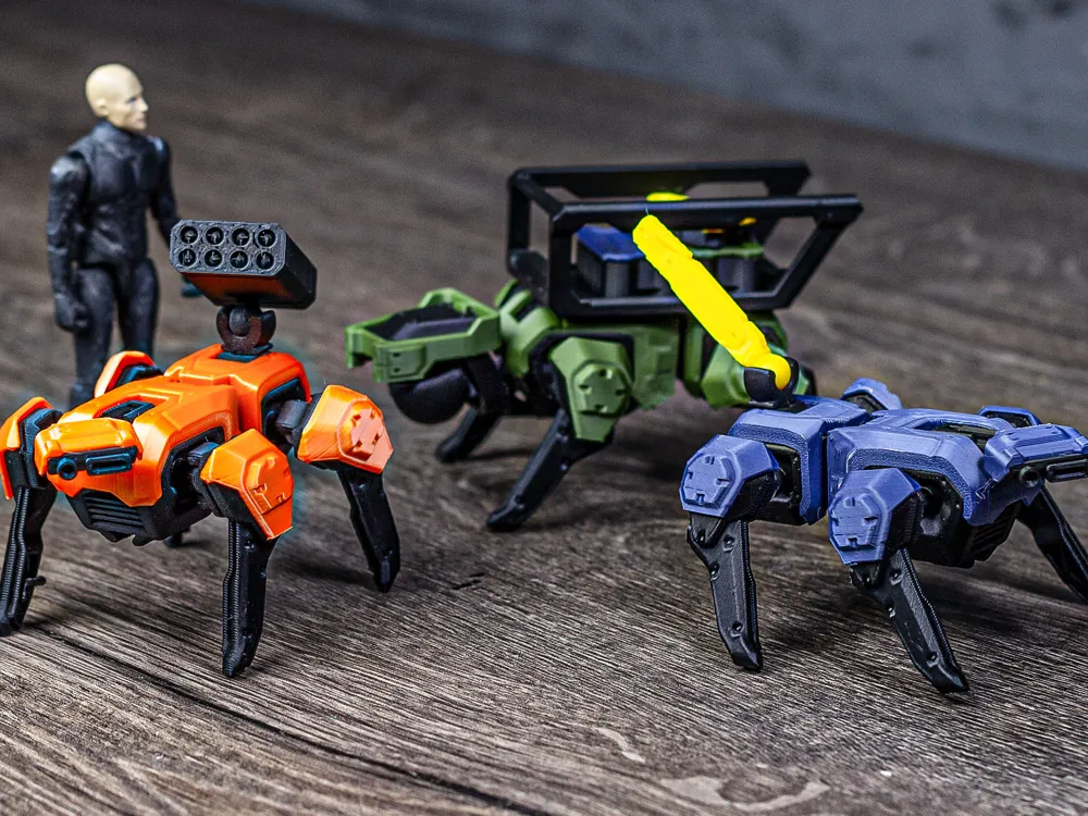 BOLT robot dog by Kmech Toys MakerWorld: Download Free 3D Models