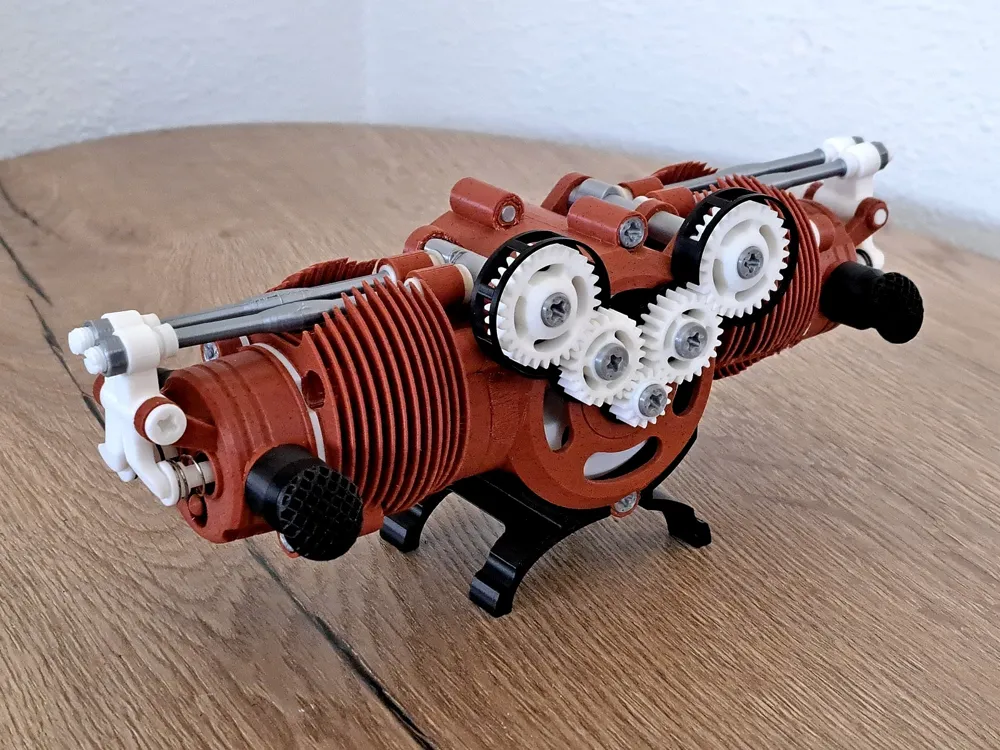 2 Cylinder OHV Boxer Engine by Bootjevaarder MakerWorld: Download Free ...