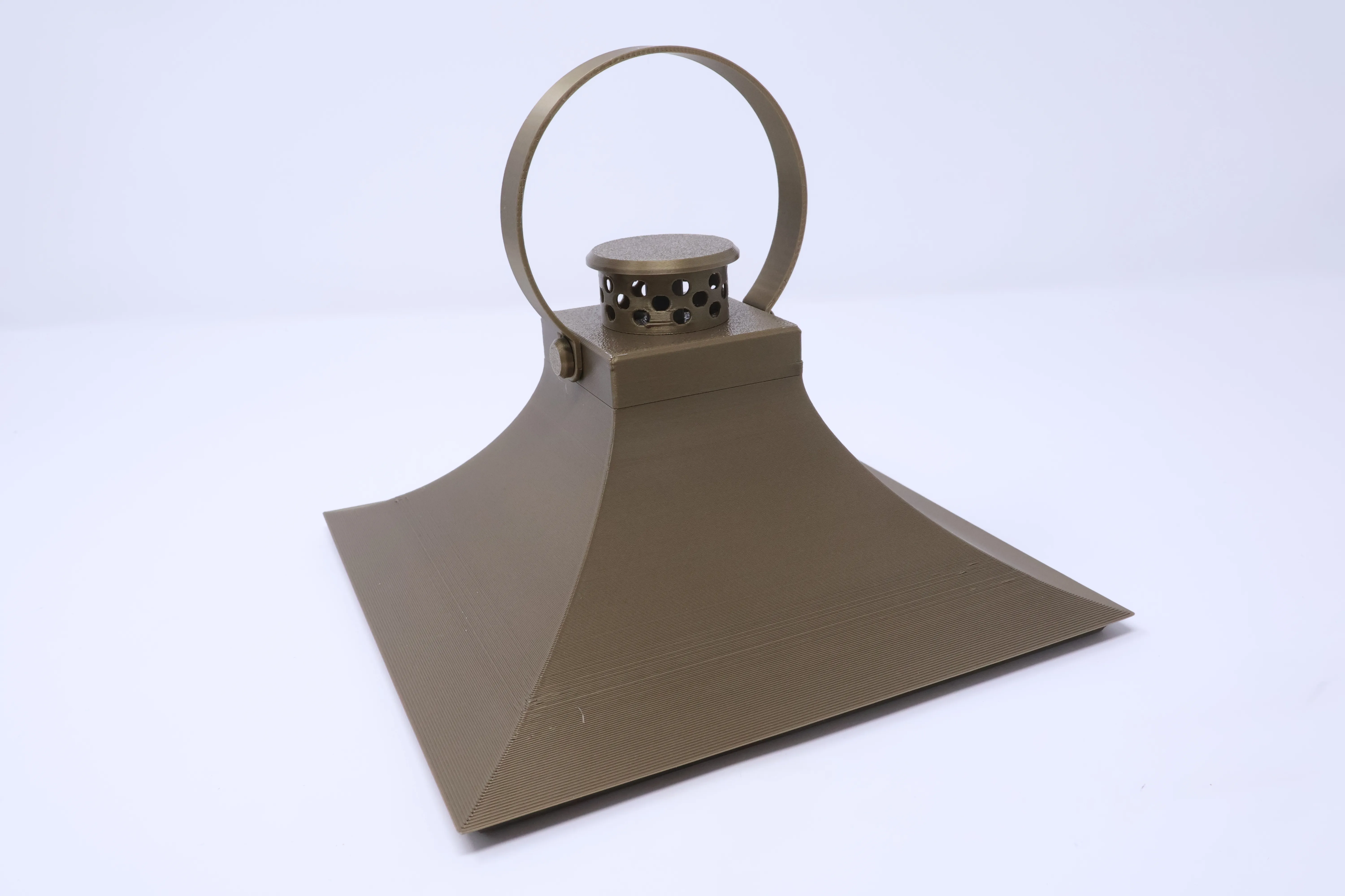 Modular Lantern - Flat Topper, Chimney & Handle - Free 3D Print Model ...