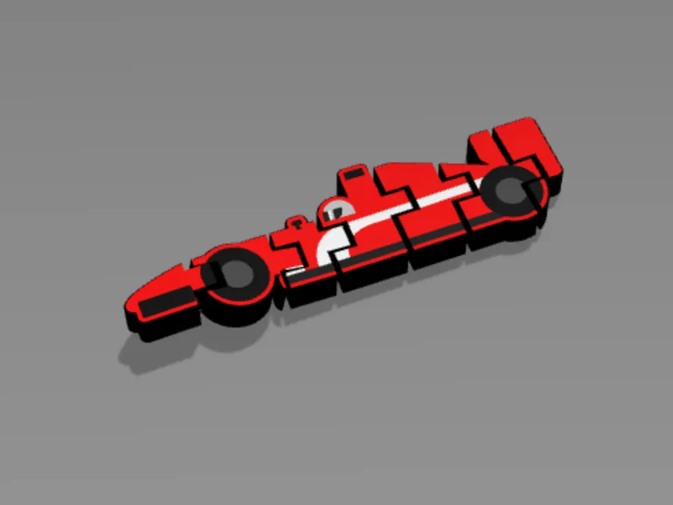 flexi f1 car fidget by qwertyguy MakerWorld: Download Free 3D Models