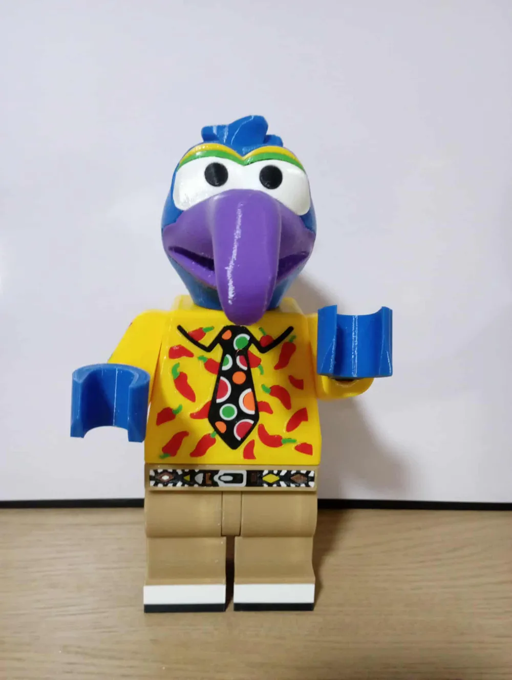 Gonzo Muppets Giant Minifig No AMS - Free 3D Print Model - MakerWorld
