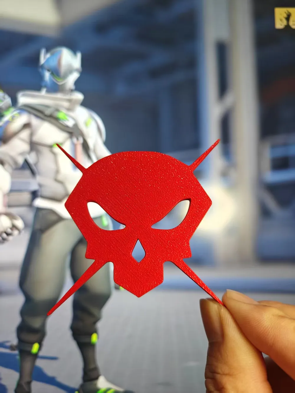 Overwatch's most familiar symbol - Headshot Kill - Free 3D Print Model ...