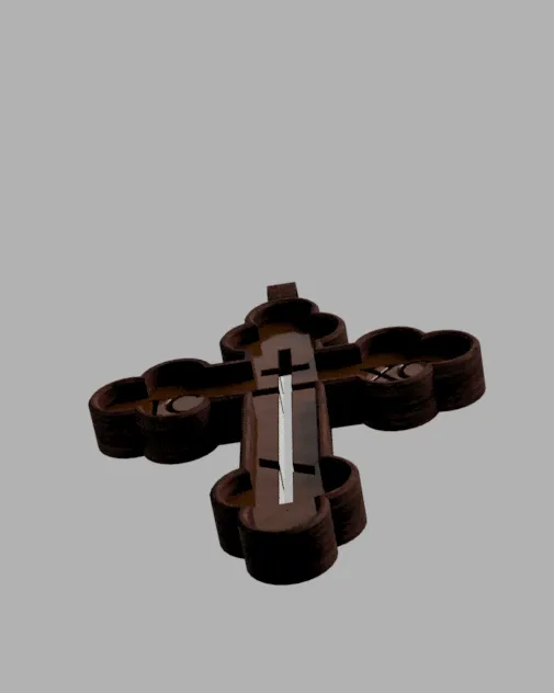 Orthodox Cross Pendant - Free 3D Print Model - MakerWorld
