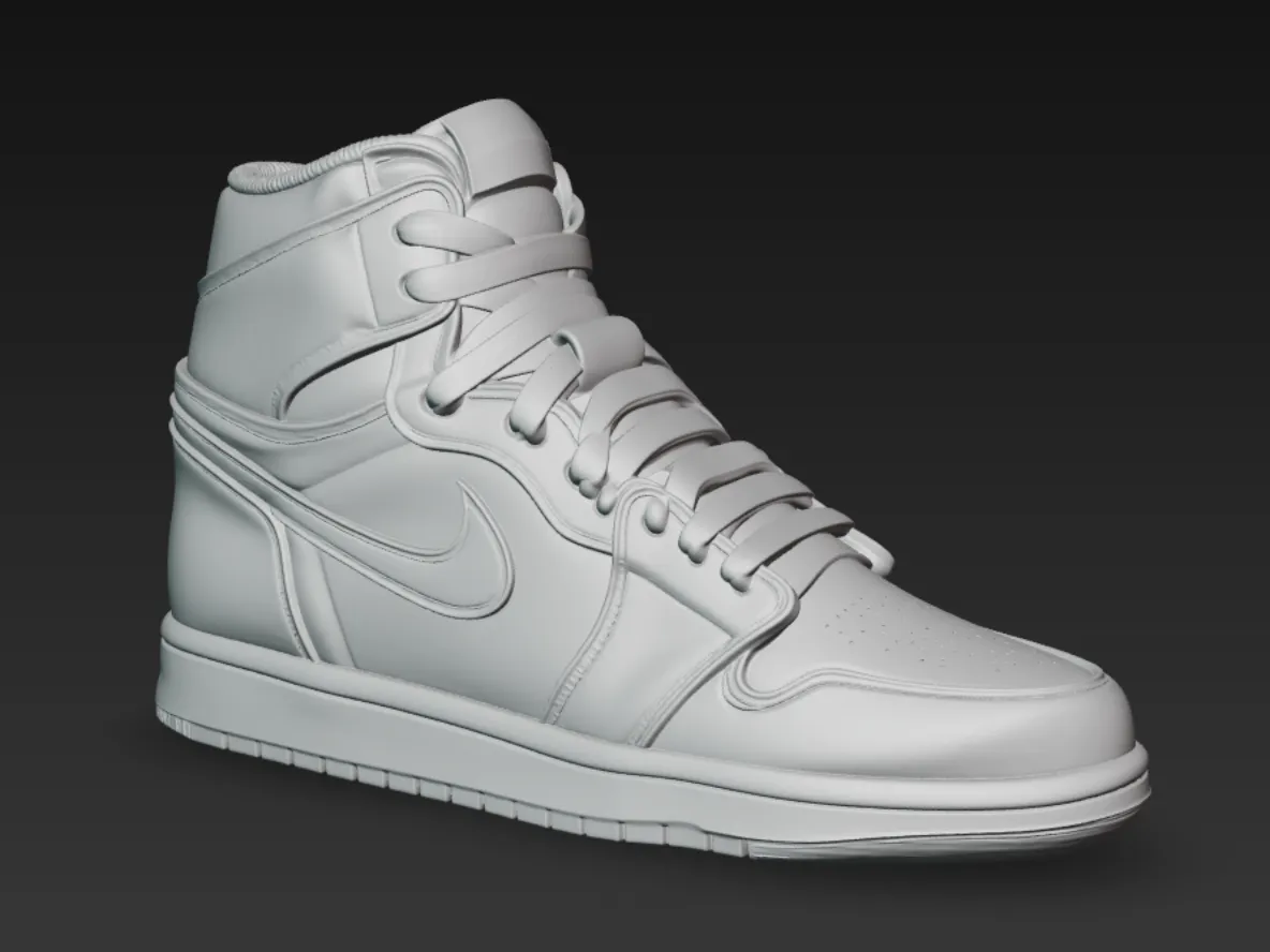 Modello High Quality Nike Air Jordan 1 - Free 3D Print Model - MakerWorld