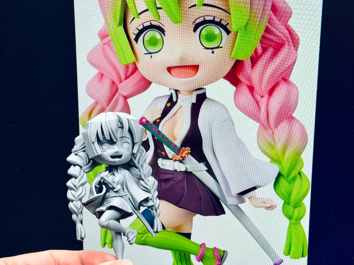 Chibi Love Hashira Kanroji Mitsuri by 地狱老爹 MakerWorld: Download Free 3D ...