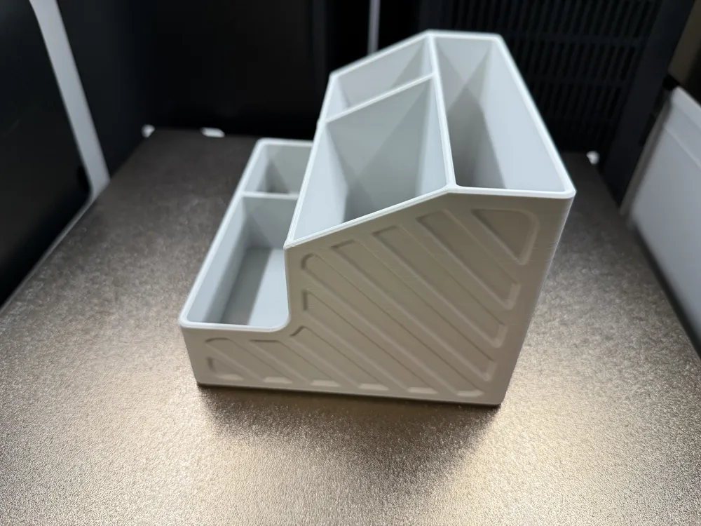 Multi-purpose Desktop Organizer Box - Free 3D Print Model - MakerWorld