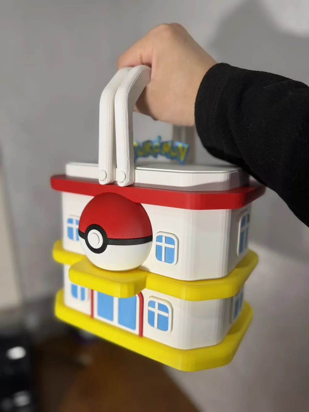 Pokemon Center Storage Basket - Free 3D Print Model - MakerWorld