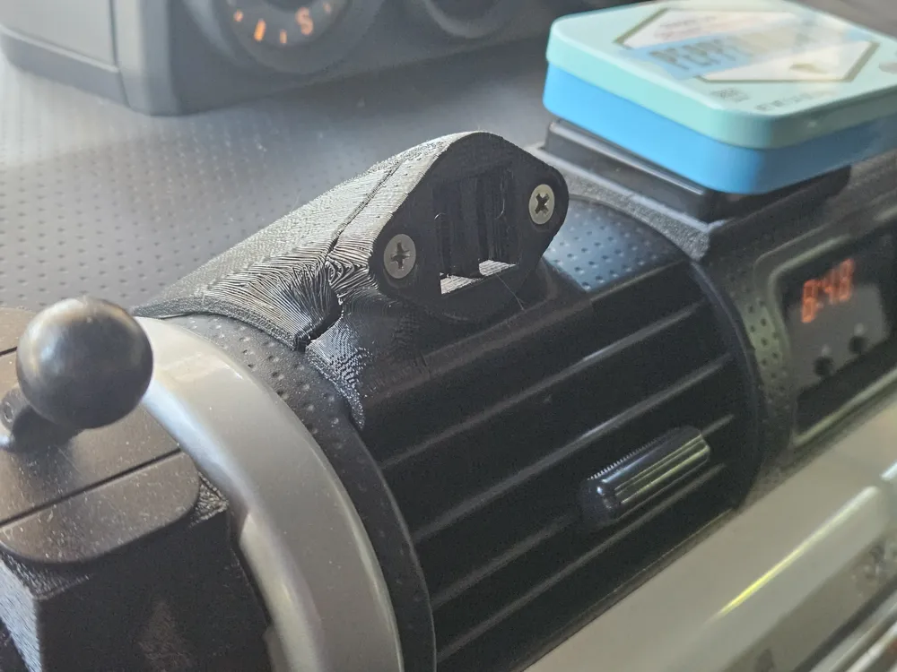 FJ Cruiser Adapter for Vent-Clip Phone Holder - Free 3D Print Model ...