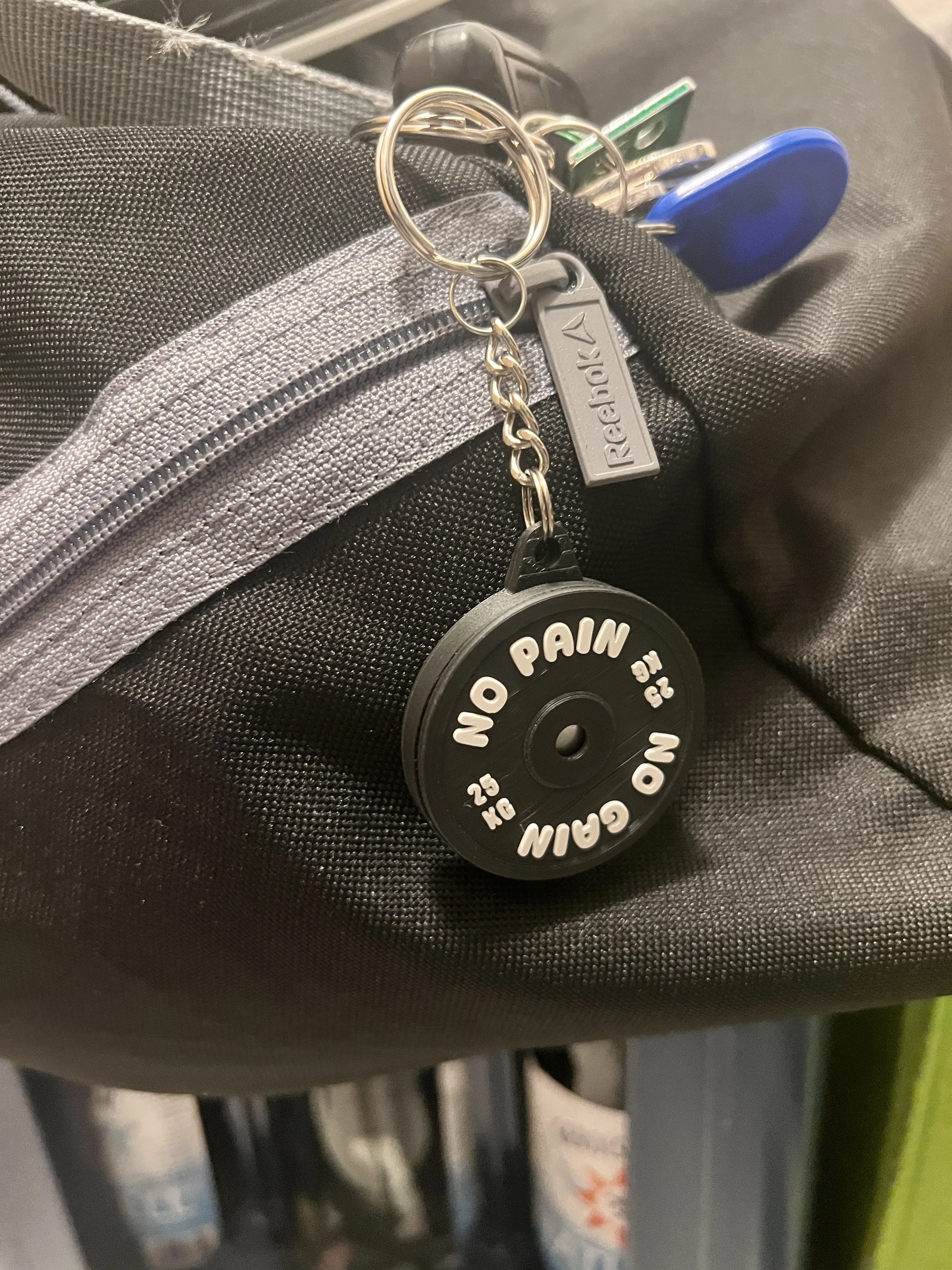 Weight Plate Keychain - Free 3D Print Model - MakerWorld