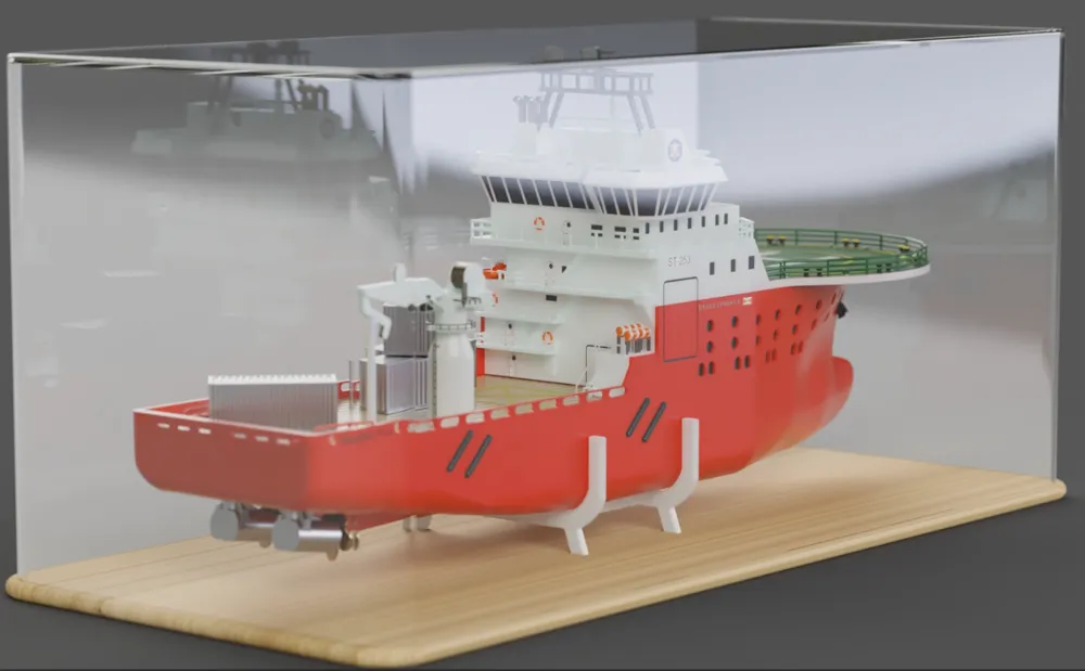 Scale Model M/V Seabed Prince by Leo Axis MakerWorld: Download Free 3D ...