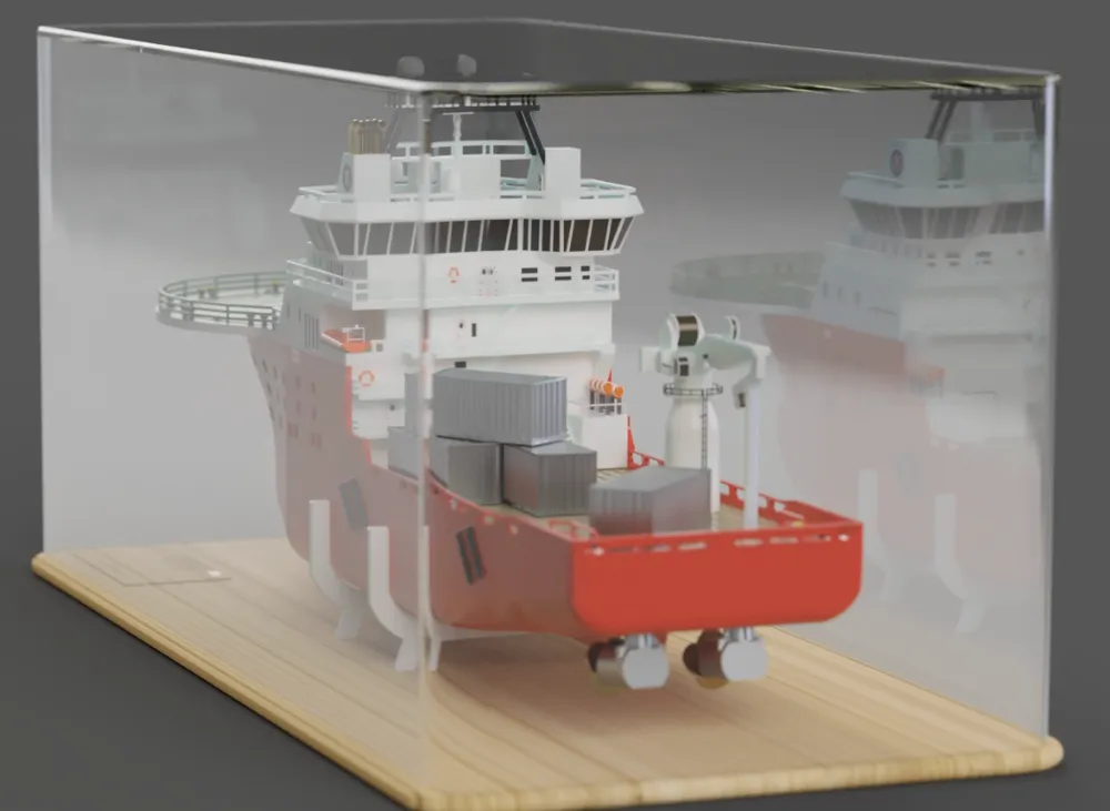 Scale Model M/V Seabed Prince by Leo Axis MakerWorld: Download Free 3D ...