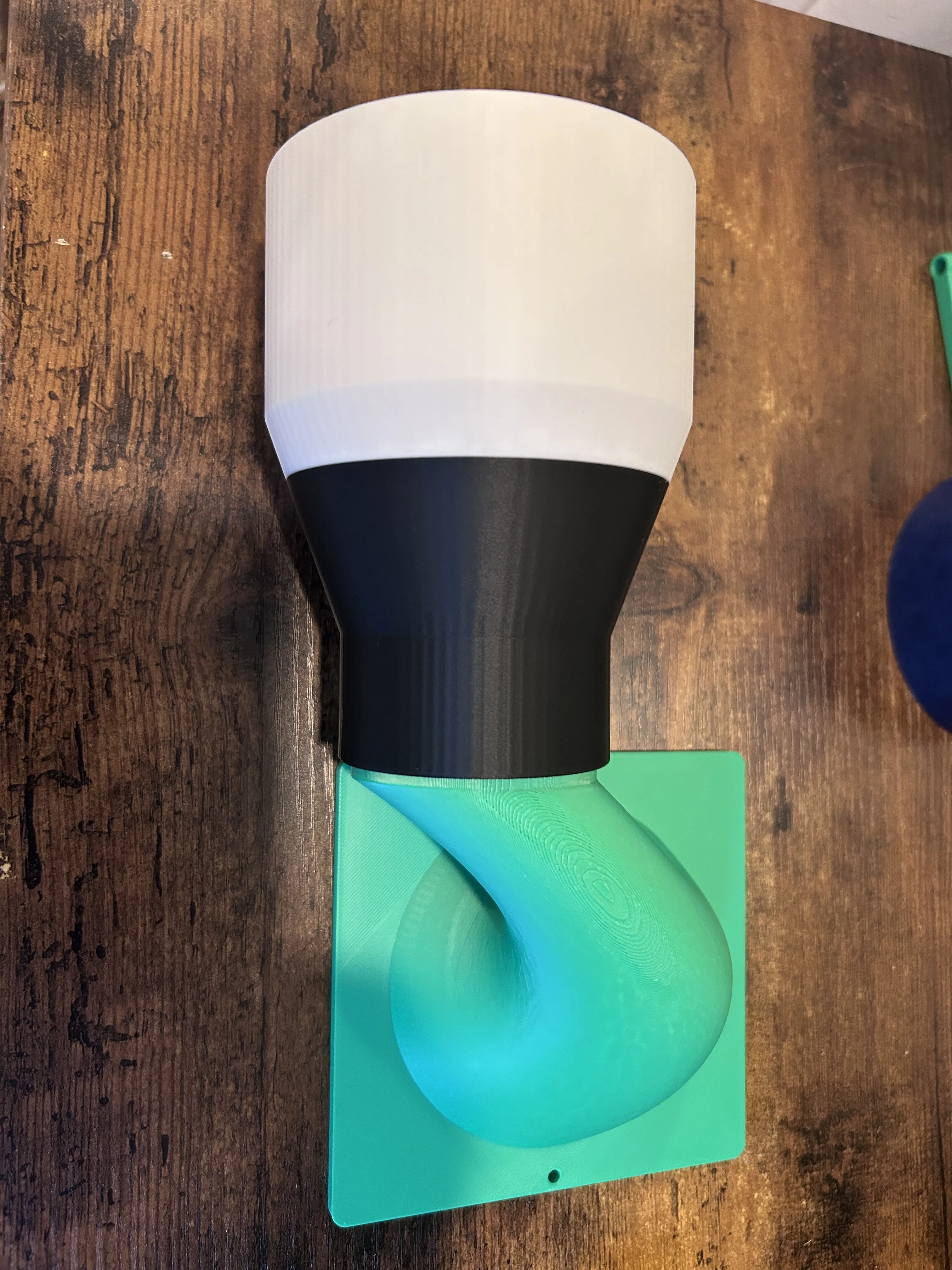 P1S exhaust adapter from 60mm to 4 inch - Free 3D Print Model - MakerWorld