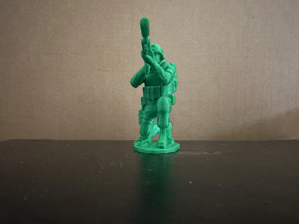 Plastic Army Man 11 - Free 3D Print Model - MakerWorld