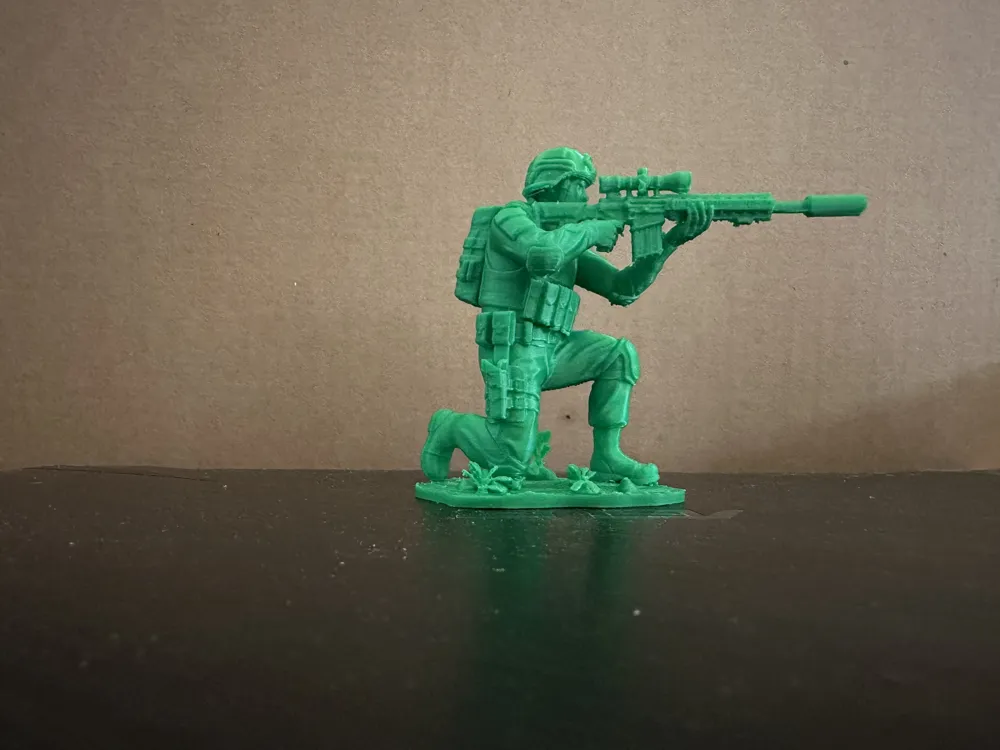 Plastic Army Man 11 - Free 3D Print Model - MakerWorld