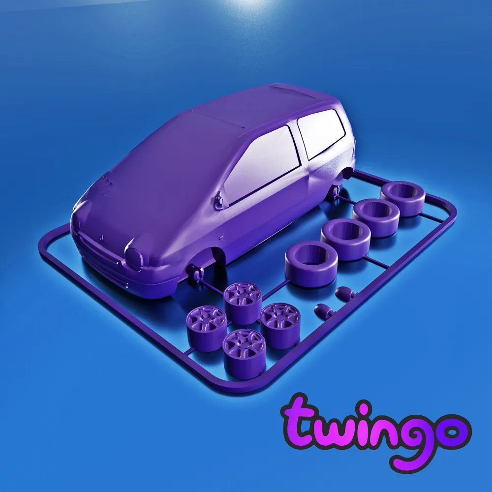 Twingo kit card - Free 3D Print Model - MakerWorld