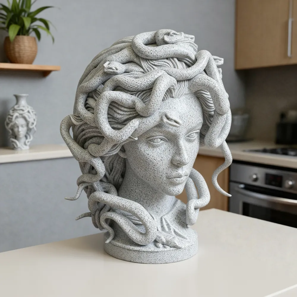 Medusa head - Free 3D Print Model - MakerWorld