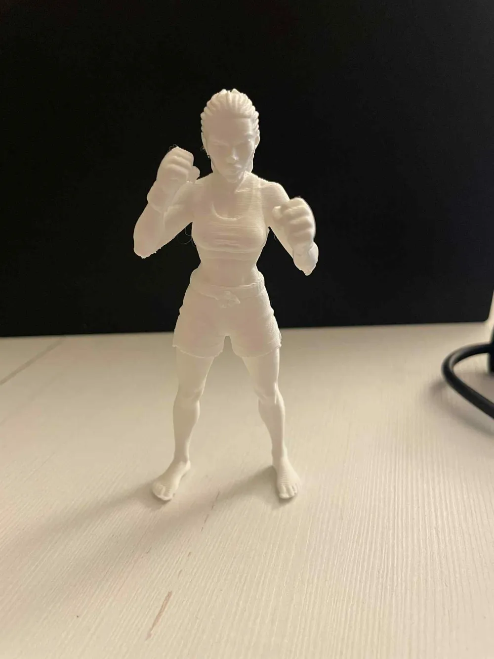 female MMA fighter - Free 3D Print Model - MakerWorld