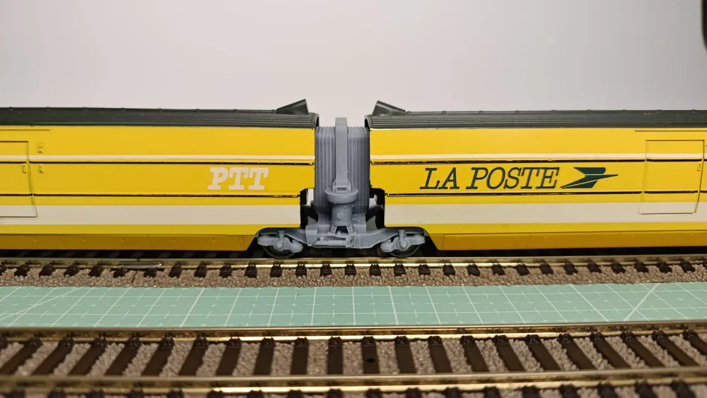 Intermediate Bogie Lima TGV La poste HO by Lk 3D Trains MakerWorld ...