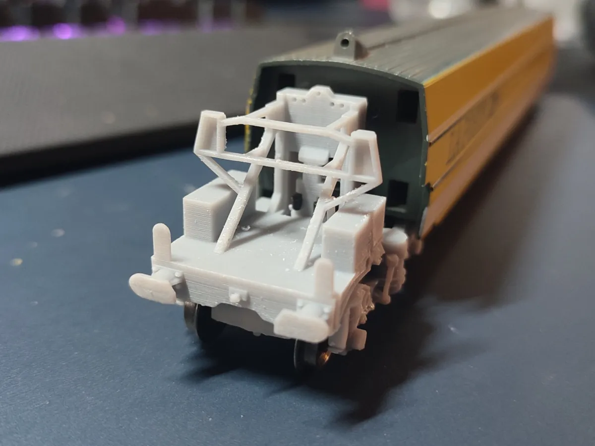 Special Bogie for Lima/Jouef TGV la poste HO - Free 3D Print Model ...
