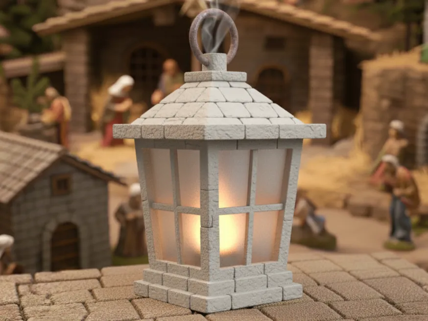 Realistic Nativity Scene Christmas Lantern by Cyber_3dprinter ...