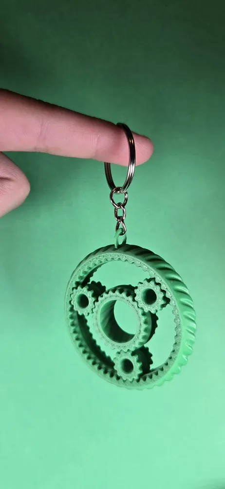 spinner figet keychain by Hudyprints MakerWorld: Download Free 3D Models