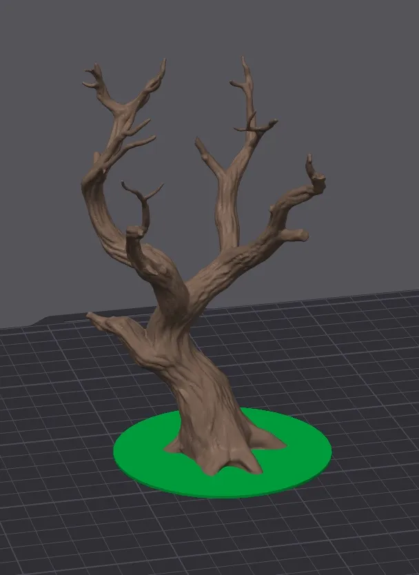 Spider Tree for Spider Cage (No Platforms) - Free 3D Print Model ...