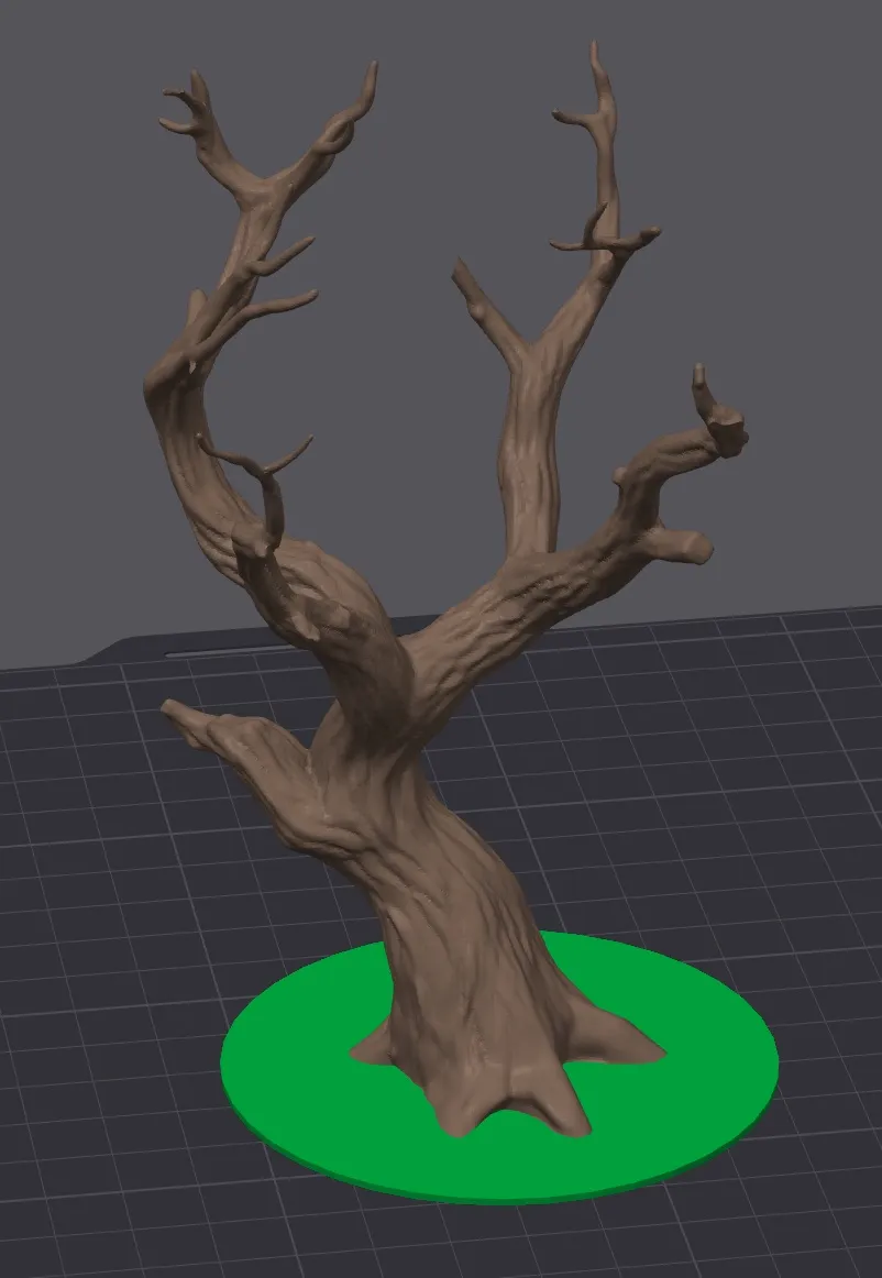 Spider Tree for Spider Cage (No Platforms) - Free 3D Print Model ...