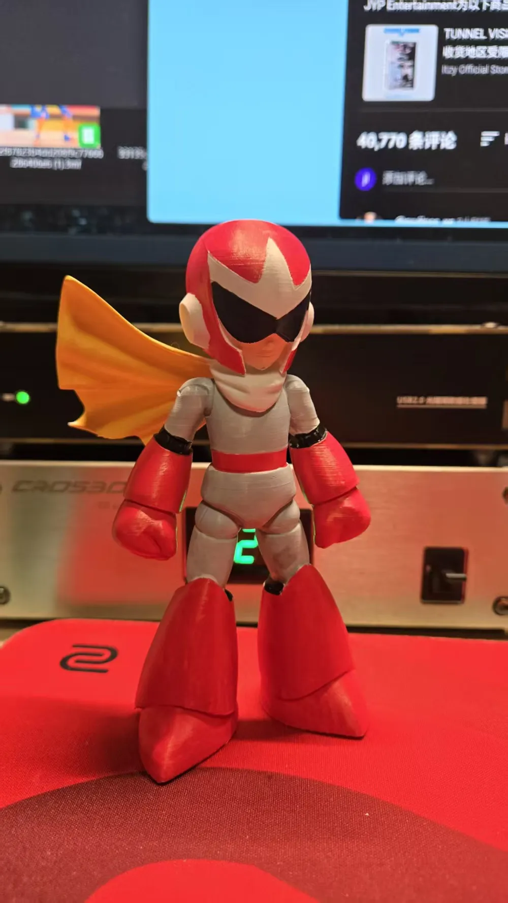 Mega Man ROCKMAN - Free 3D Print Model - MakerWorld