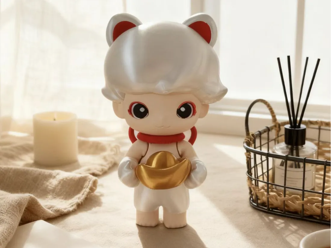 [Pop Mart] Lucky Cat Dimoo (Fully segmented 15cm version) - Free 3D ...
