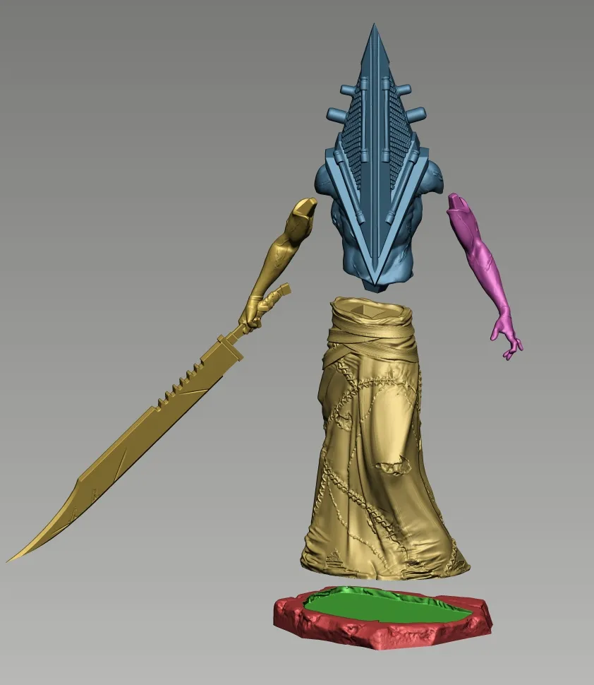 Pyramid Head - Silent hill 2 - Free 3D Print Model - MakerWorld