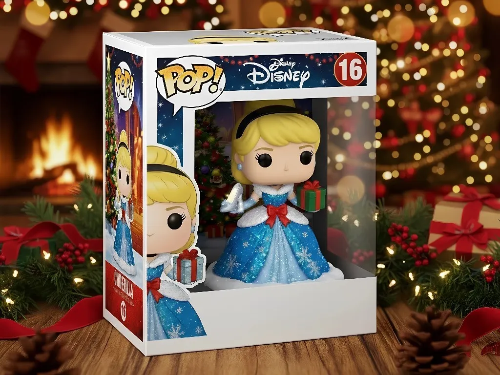 Funko Pop Cinderella Winter Ball Christmas - Free 3D Print Model ...