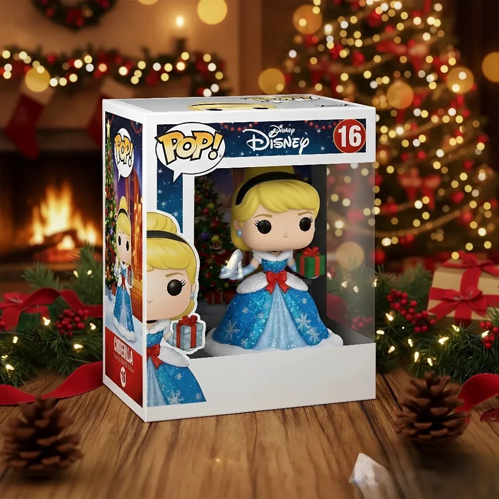 Funko Pop Cinderella Winter Ball Christmas - Free 3D Print Model ...